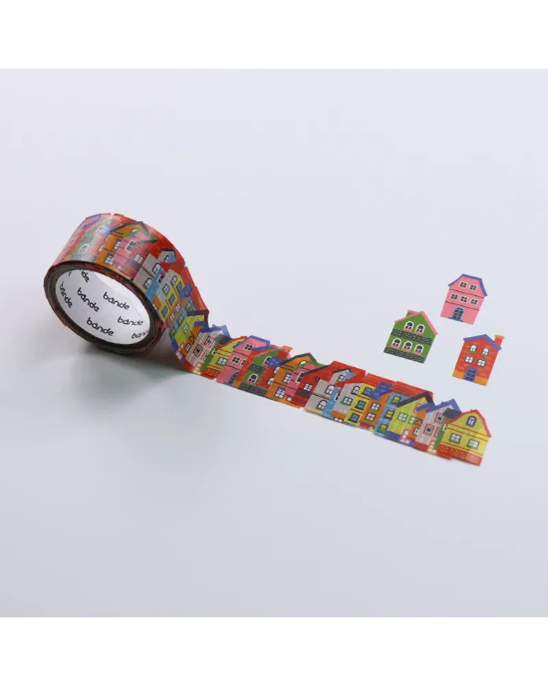 Japanese Paper Washi Tape with Individual Stickers