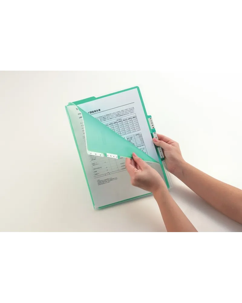A4 Accordion File Folder with Tab Index – Thick & Durable Cover