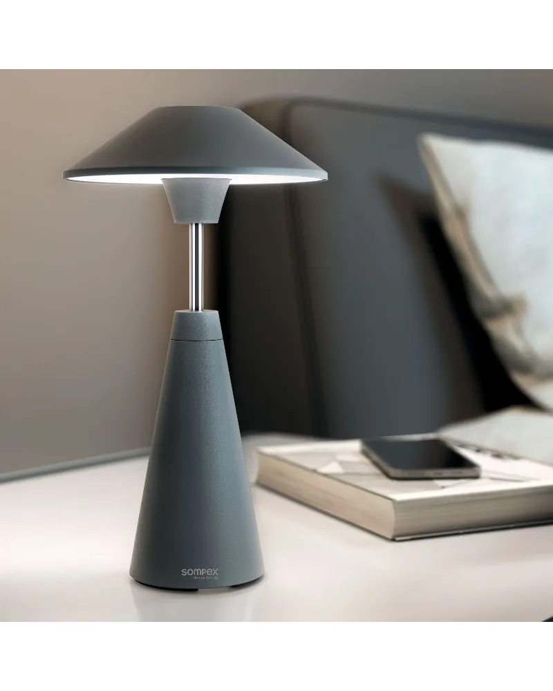 Sompex LED Table Lamp with Adjustable Lampshade for Indoor & Outdoor